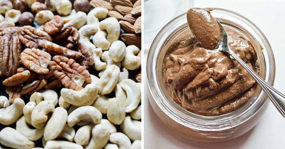 Mixed Nuts Sugar-free Nutella Vegan & Keto Recipe