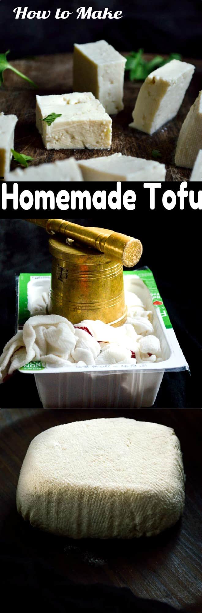 Homemade Tofu From Store Bought Soy milk Recipe