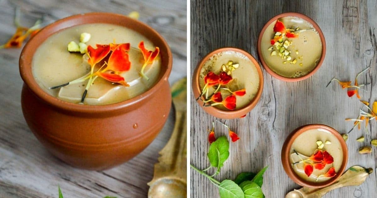 Vegan Mishti Doi or Sweetened Vegan Yogurt Recipe