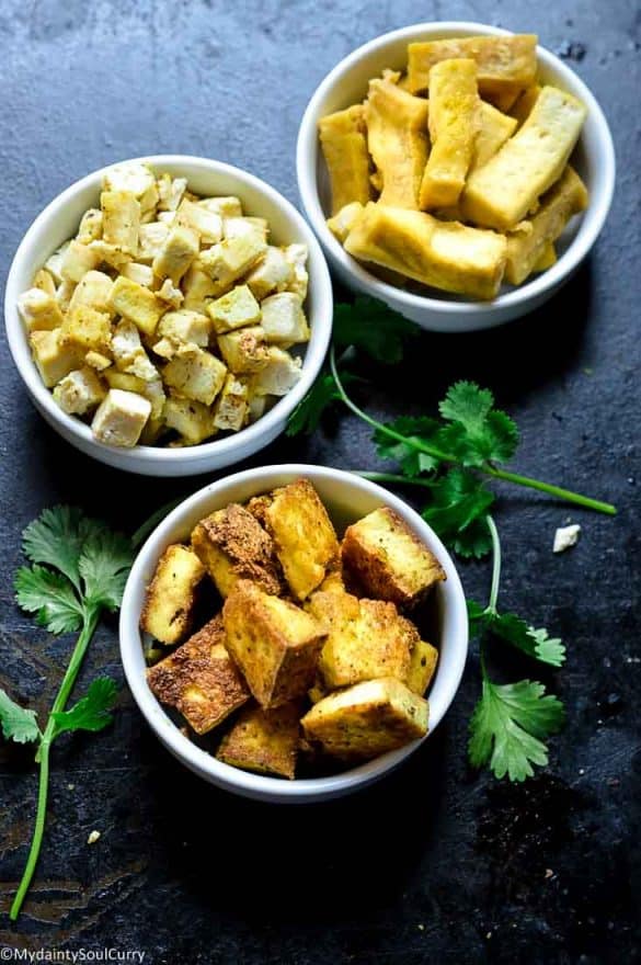 How To Cook Tofu - Six Easy Ways - My Dainty Soul Curry