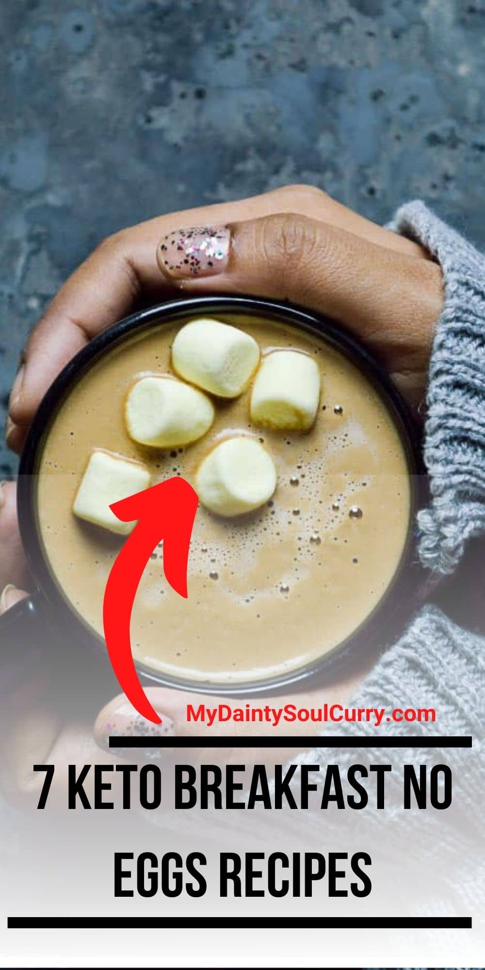 7 Keto Breakfast No Eggs Recipes - My Dainty Soul Curry