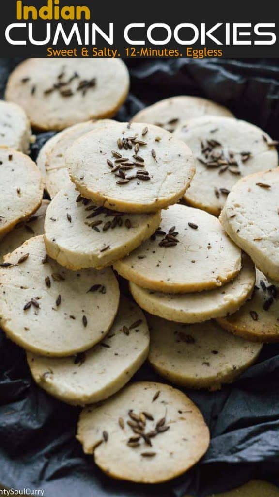 Jeera Cookies - My Dainty Soul Curry