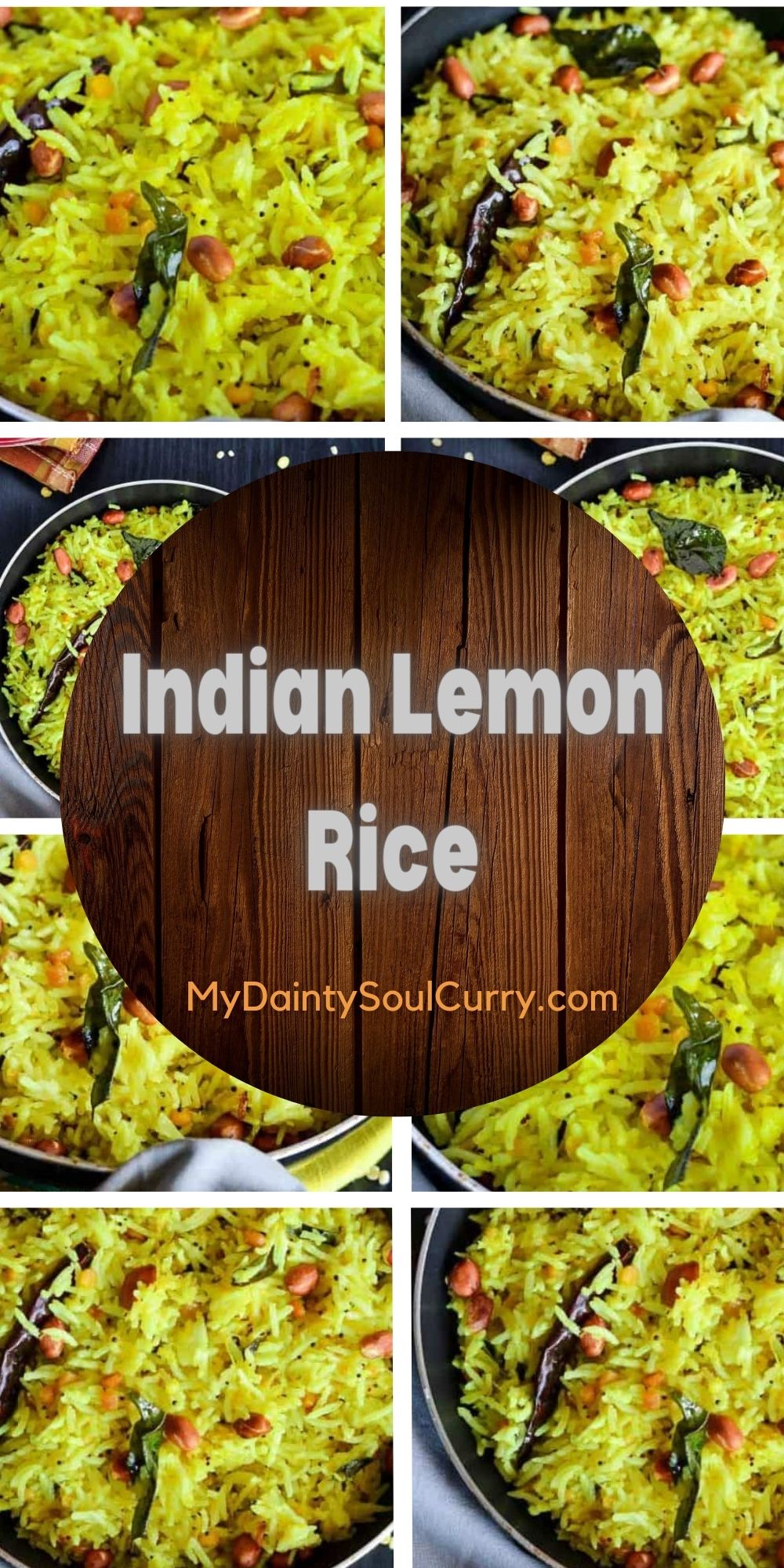 Indian Lemon Rice - My Dainty Soul Curry
