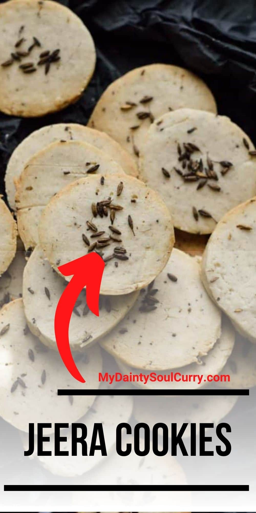 Jeera Cookies - My Dainty Soul Curry