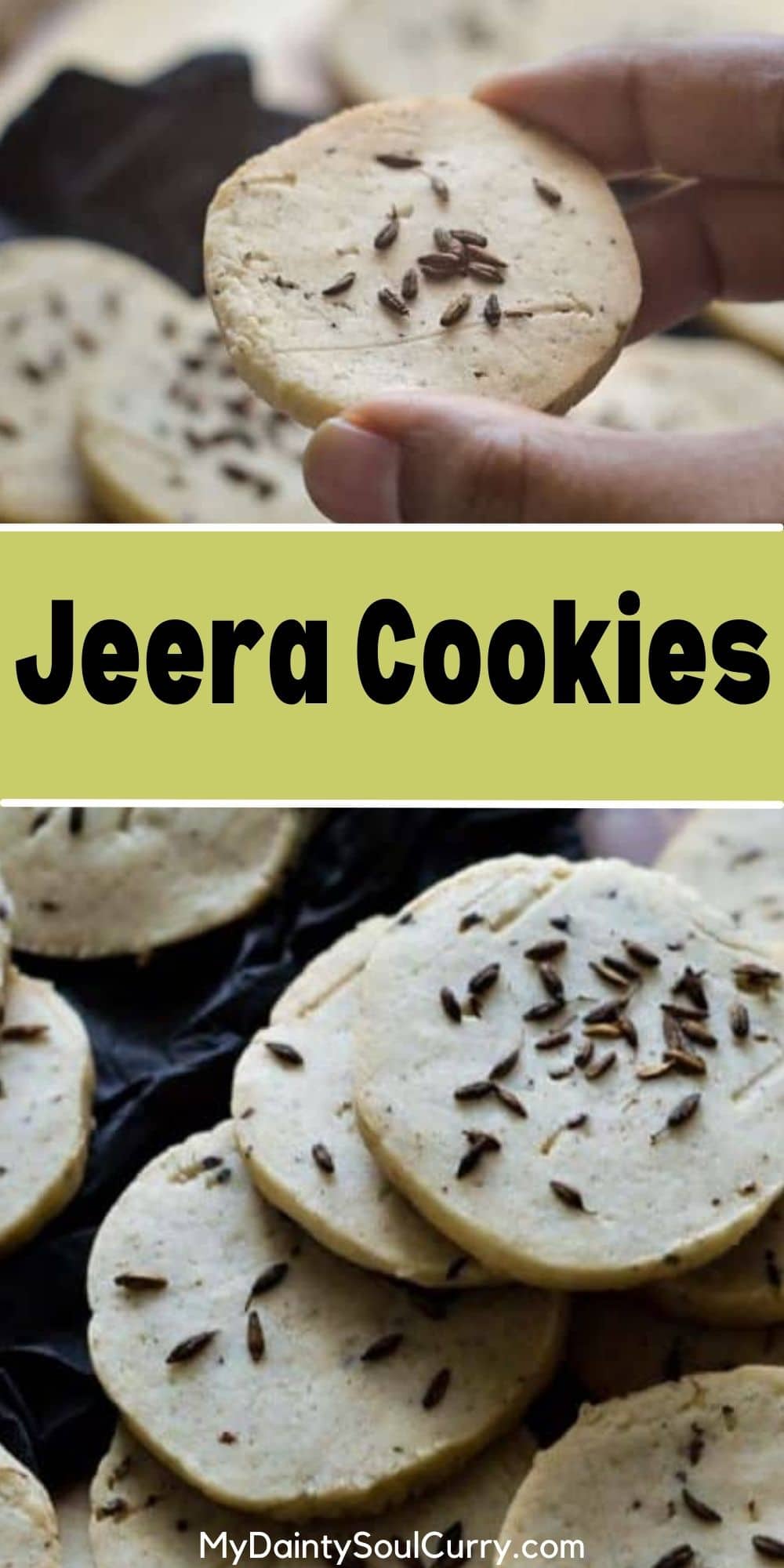 Jeera Cookies - My Dainty Soul Curry