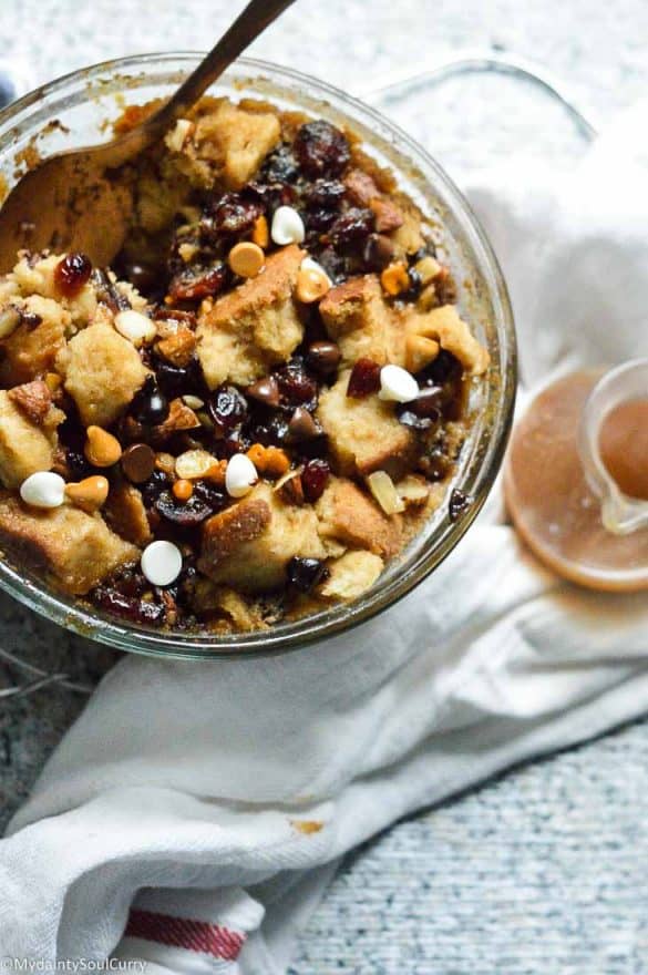 Instant Pot Bread Pudding - My Dainty Soul Curry