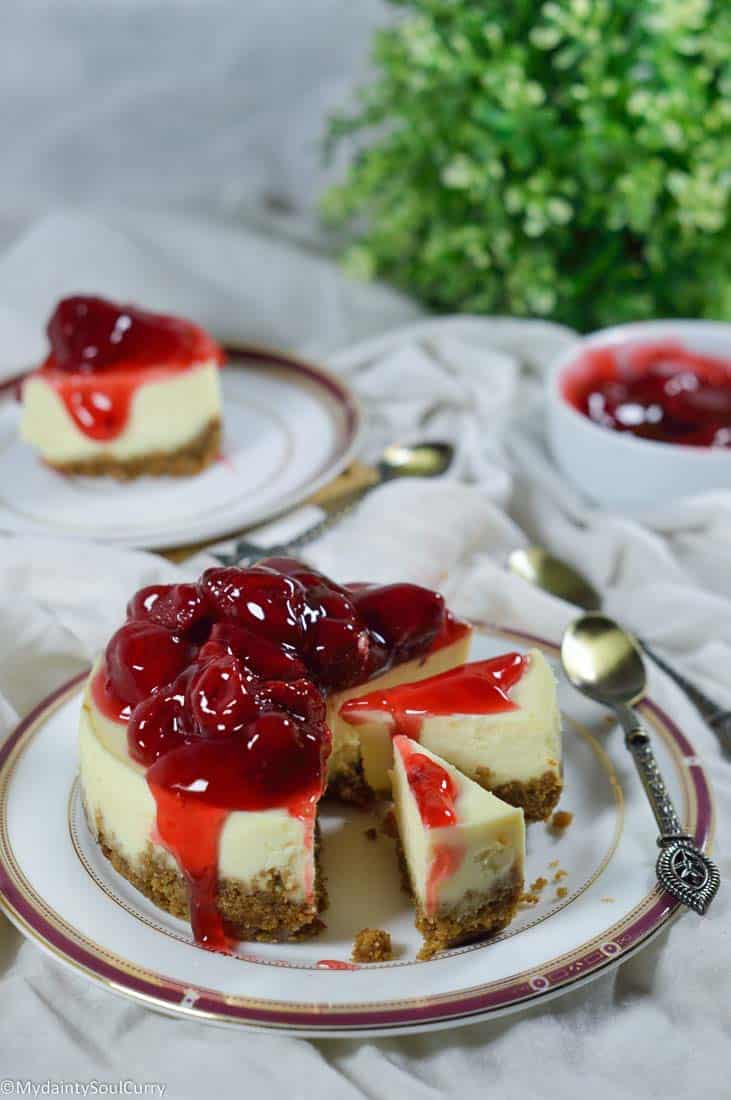 Holiday Cheesecake - My Dainty Soul Curry