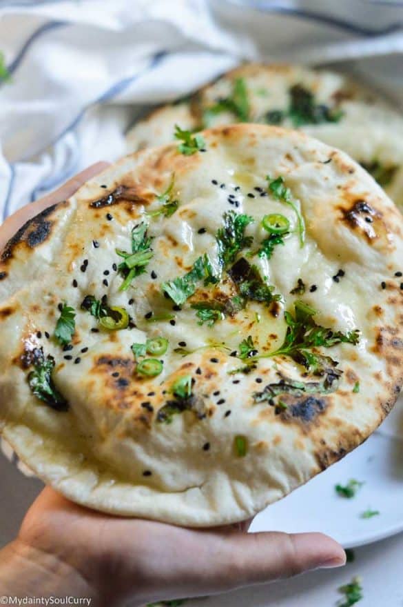 Bullet Naan Recipe - My Dainty Soul Curry