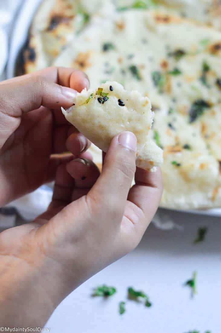 Bullet Naan Recipe - My Dainty Soul Curry