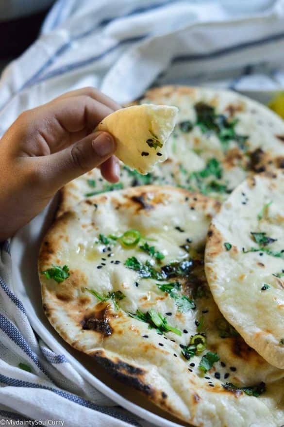 Bullet Naan Recipe - My Dainty Soul Curry