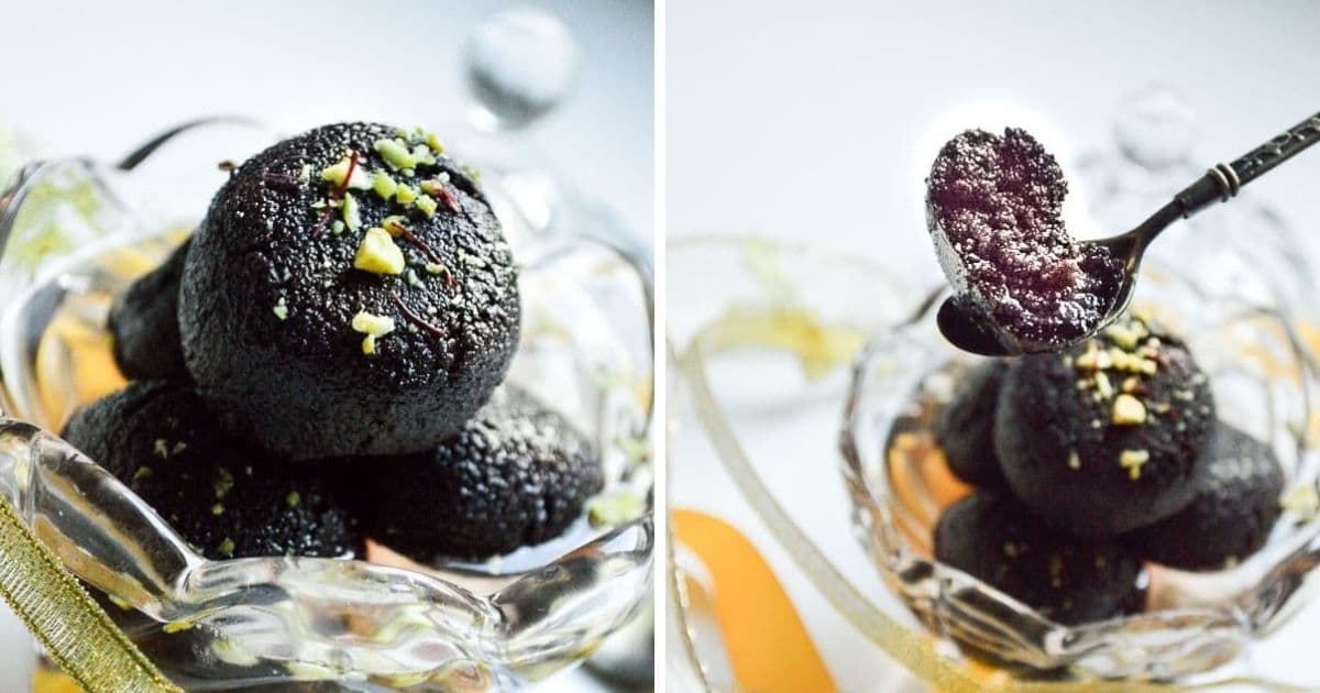 Baked Low-carb Sugar-free Kala Jamun Recipe