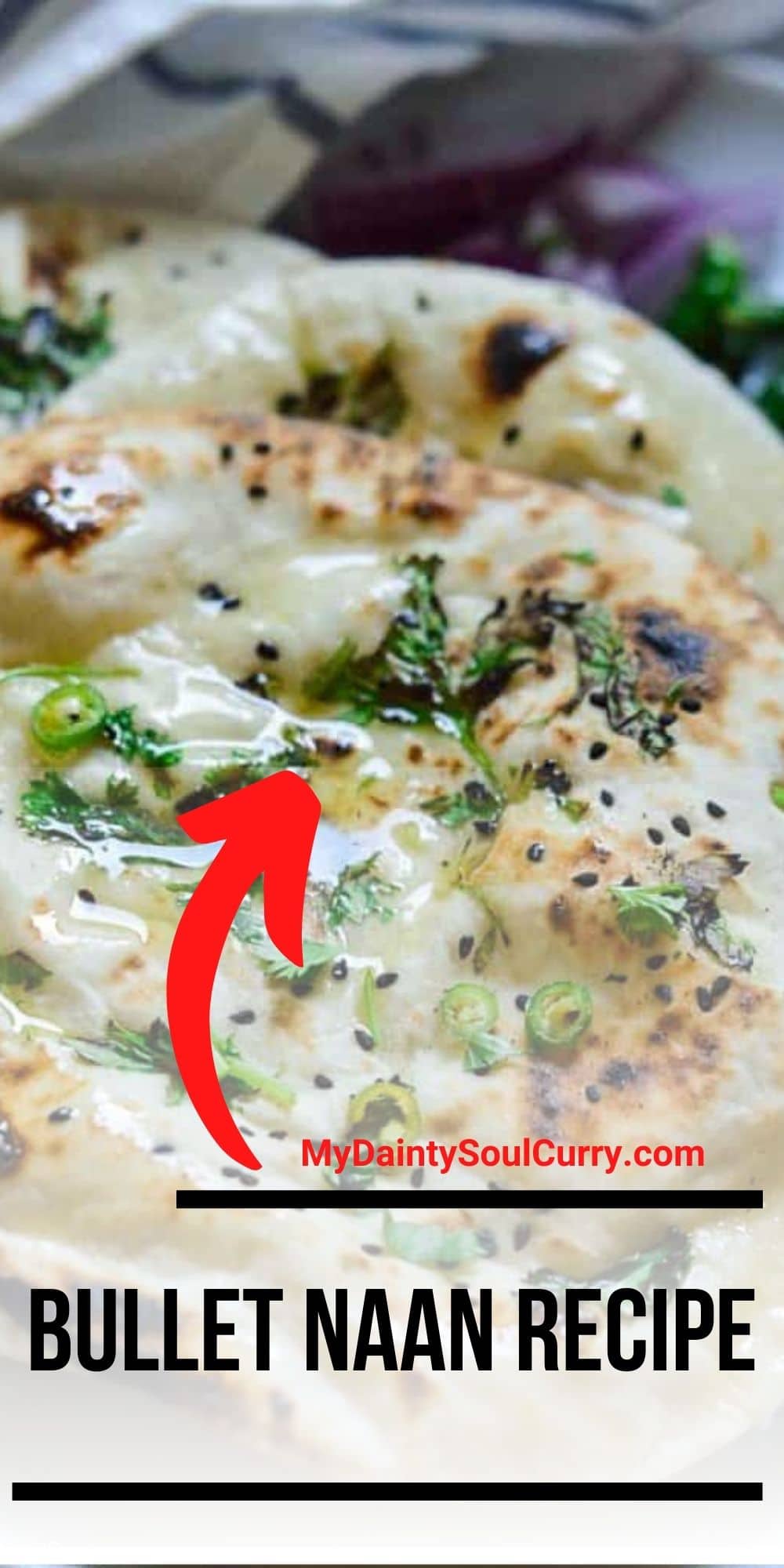 Bullet Naan Recipe - My Dainty Soul Curry