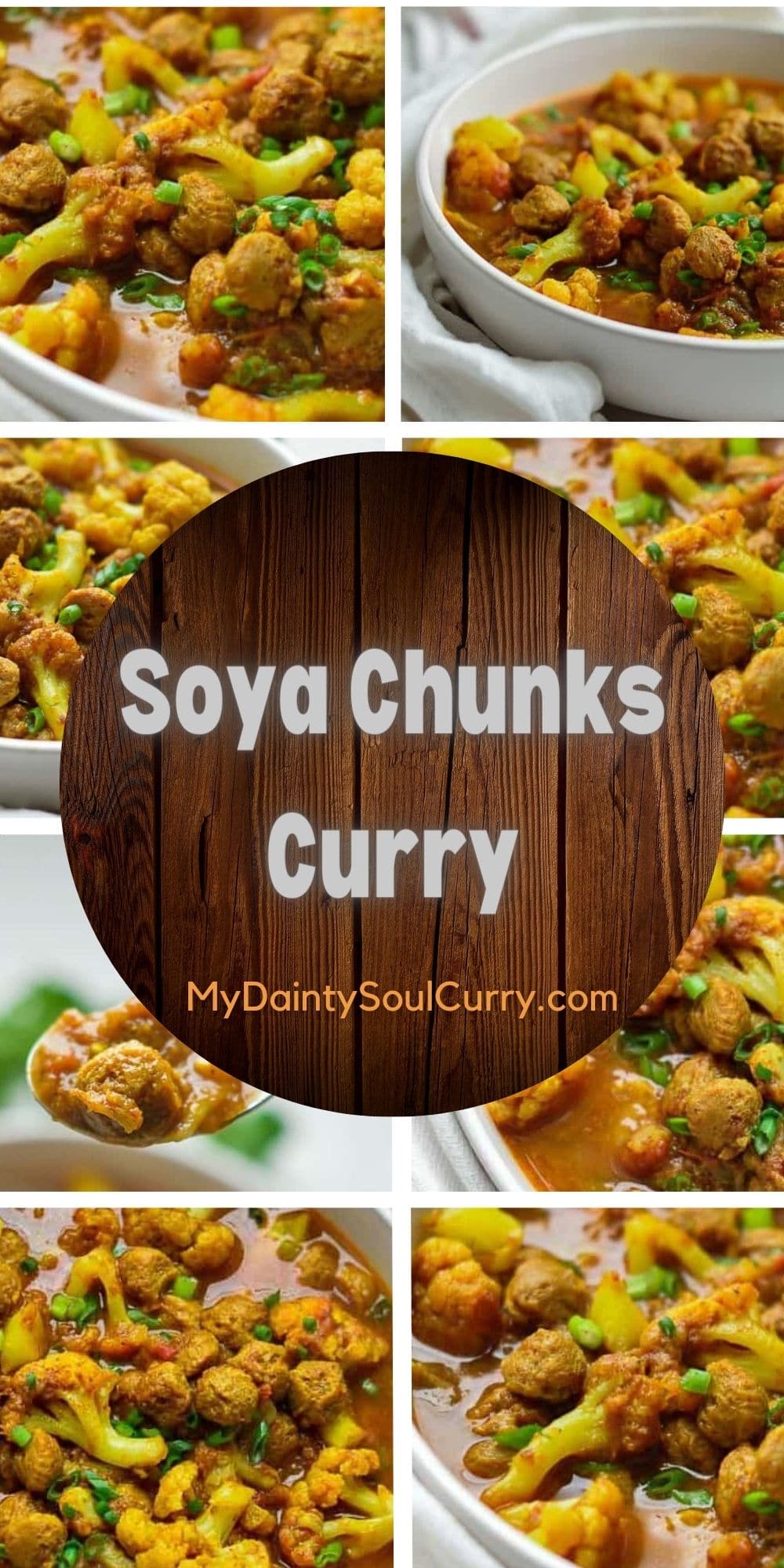 Soya Chunks Curry - My Dainty Soul Curry