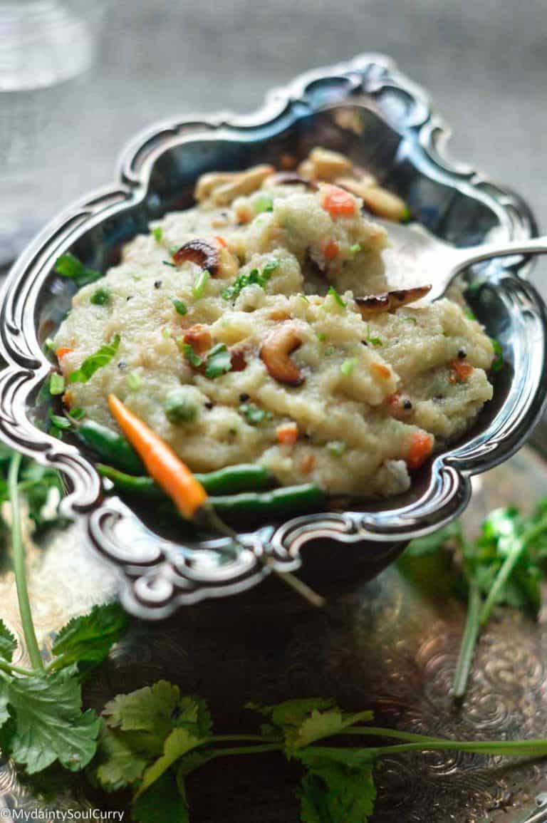 Instant Pot Upma - My Dainty Soul Curry