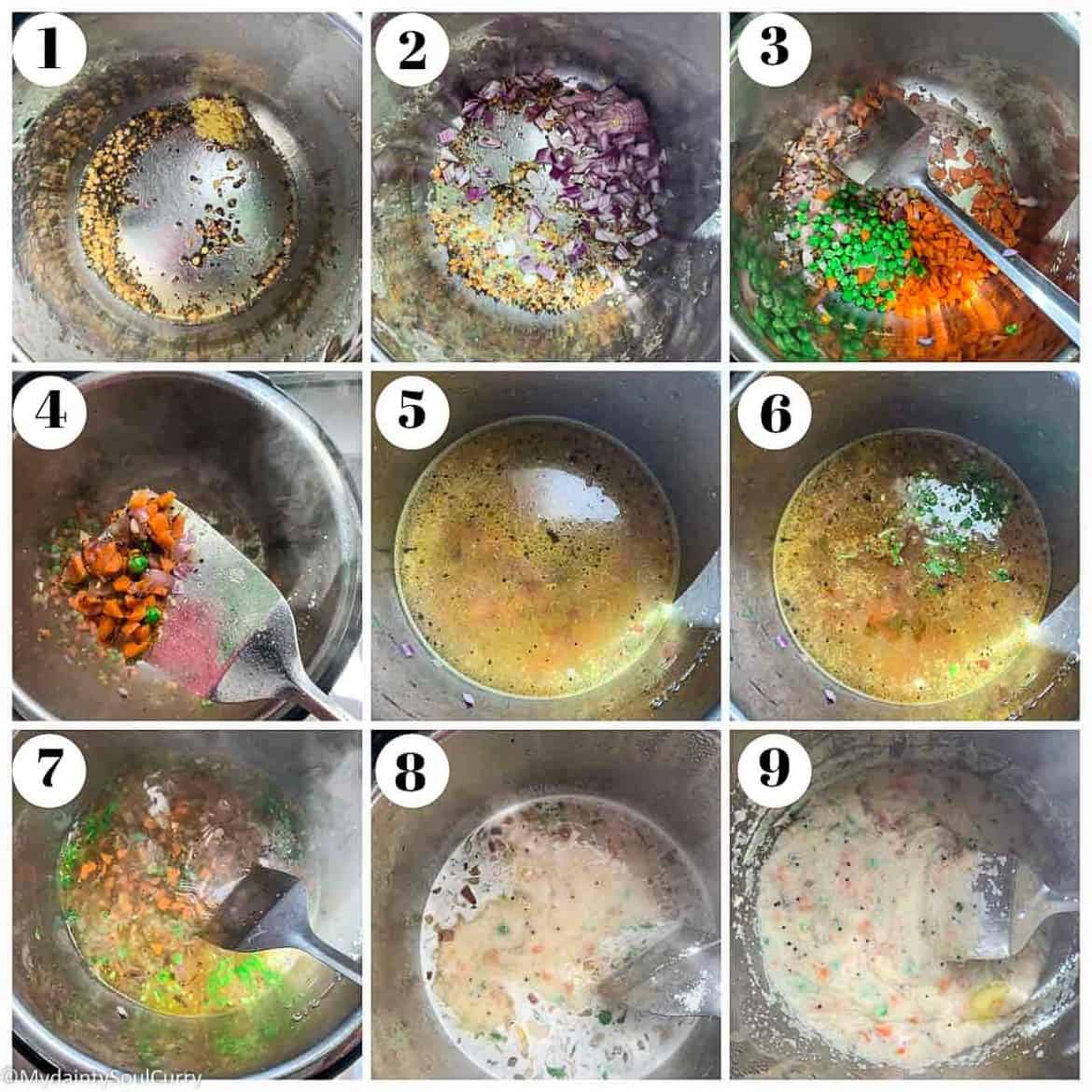 Instant Pot Upma - My Dainty Soul Curry