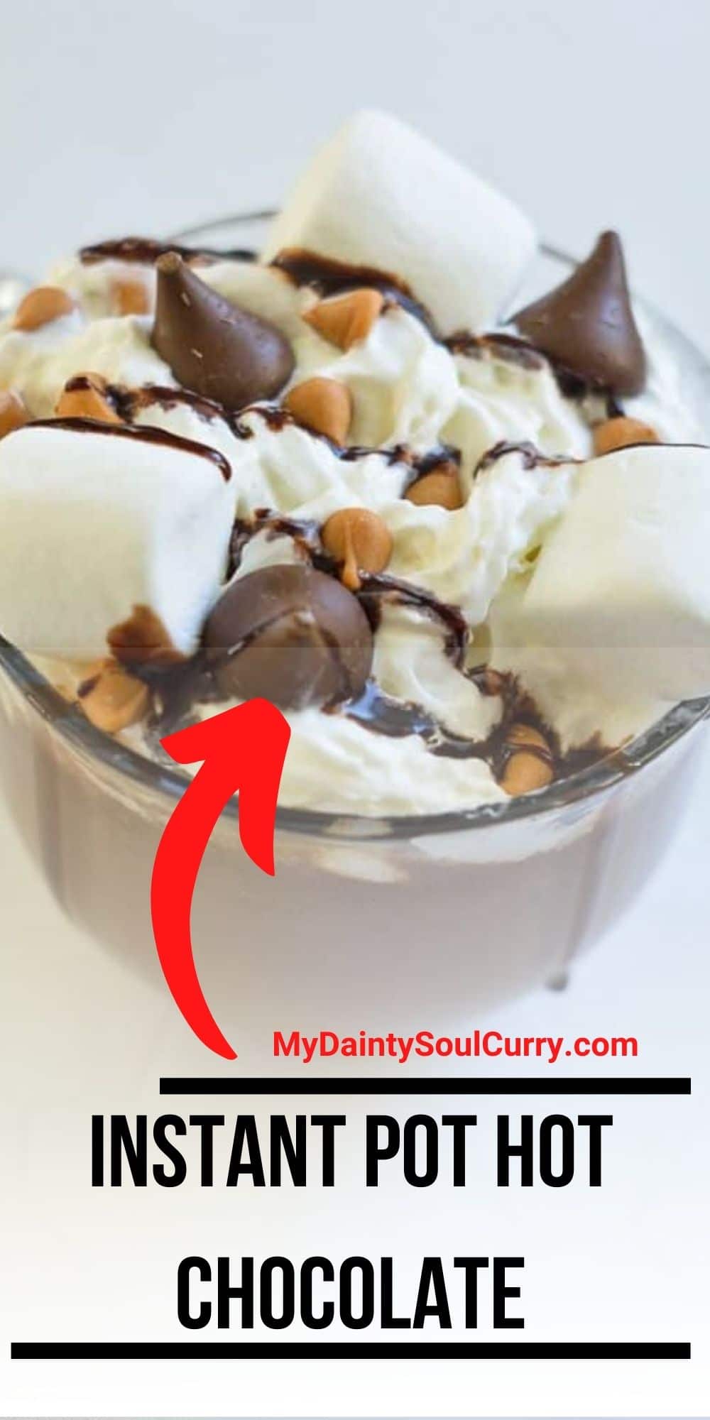 Instant Pot Hot Chocolate - My Dainty Soul Curry