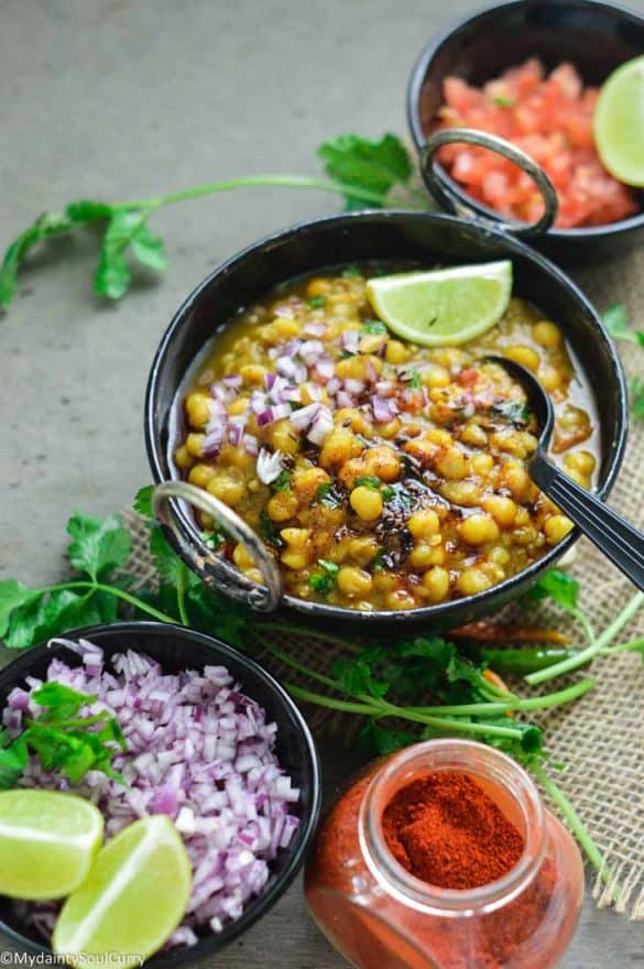 Ghugni Recipe {Instant Pot} - My Dainty Soul Curry