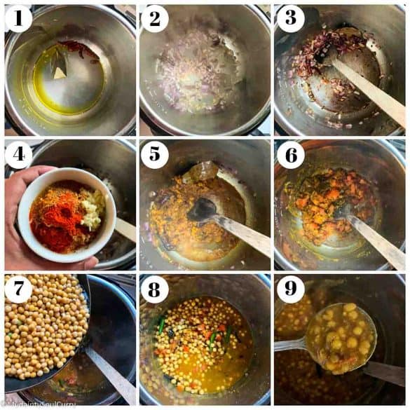 Ghugni Recipe {Instant Pot} - My Dainty Soul Curry