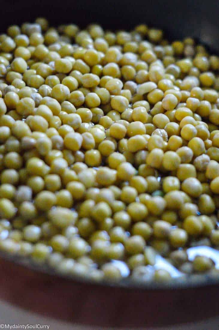 Ghugni Recipe {Instant Pot} - My Dainty Soul Curry