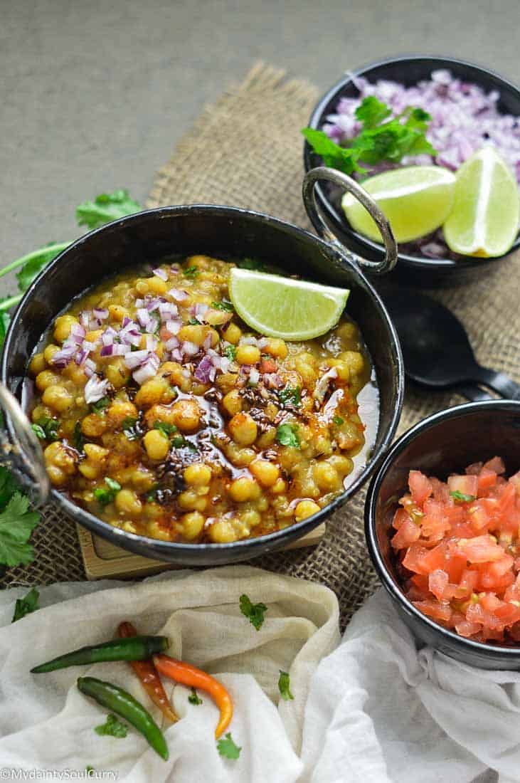 Ghugni Recipe {Instant Pot} - My Dainty Soul Curry