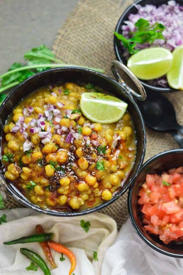 Ghugni Recipe {Instant Pot} - My Dainty Soul Curry