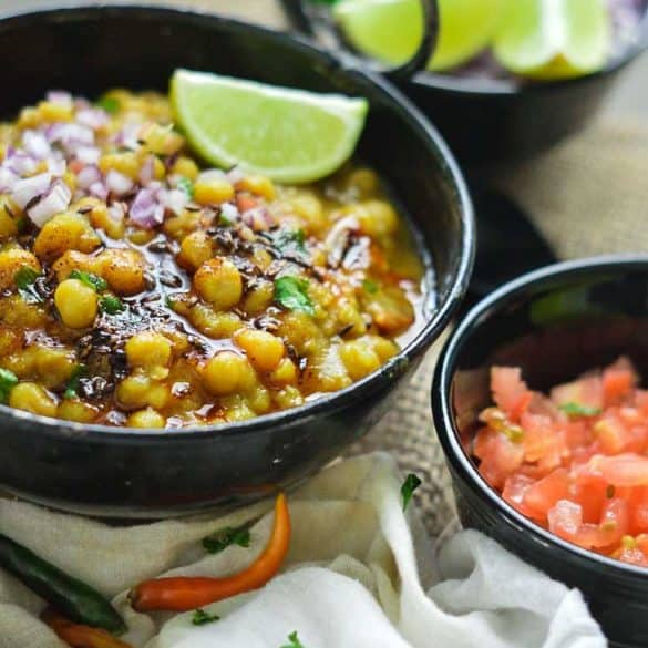 Ghugni Recipe {Instant Pot} - My Dainty Soul Curry