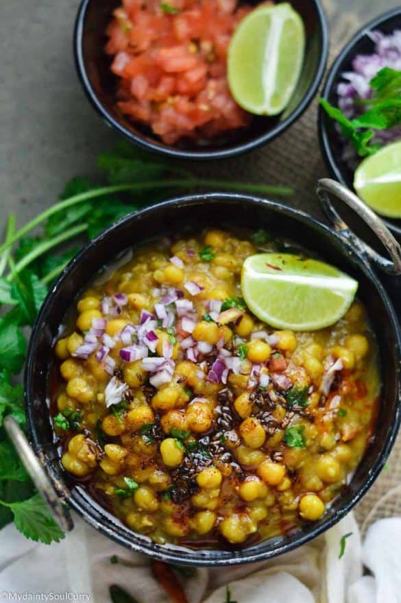 Ghugni Recipe {Instant Pot} - My Dainty Soul Curry