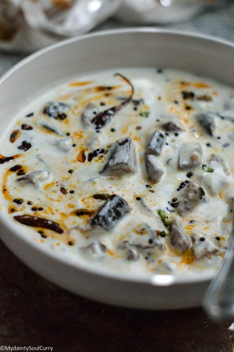 Dahi Baigan Recipe - My Dainty Soul Curry