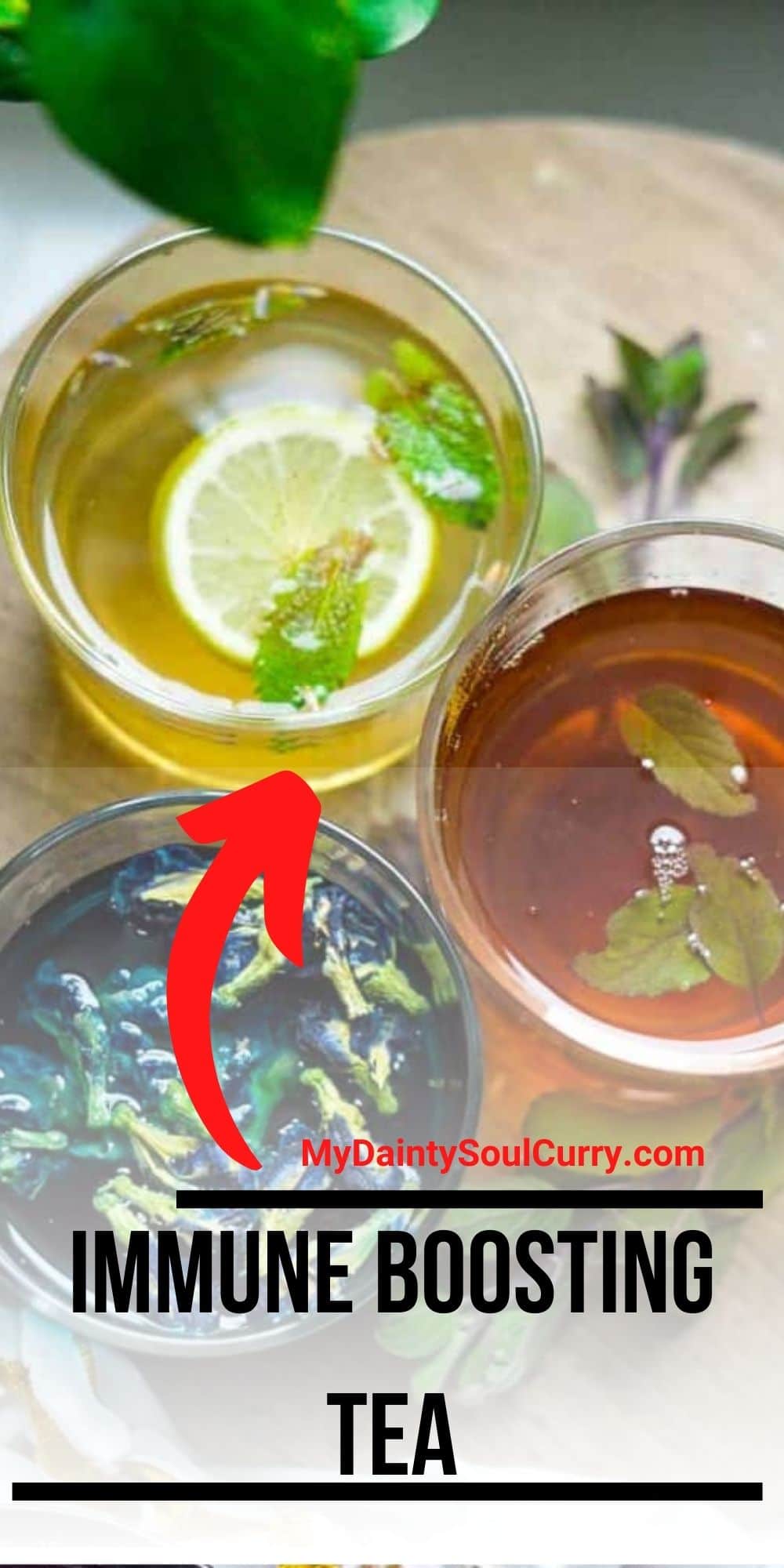 Immune Boosting Tea - My Dainty Soul Curry