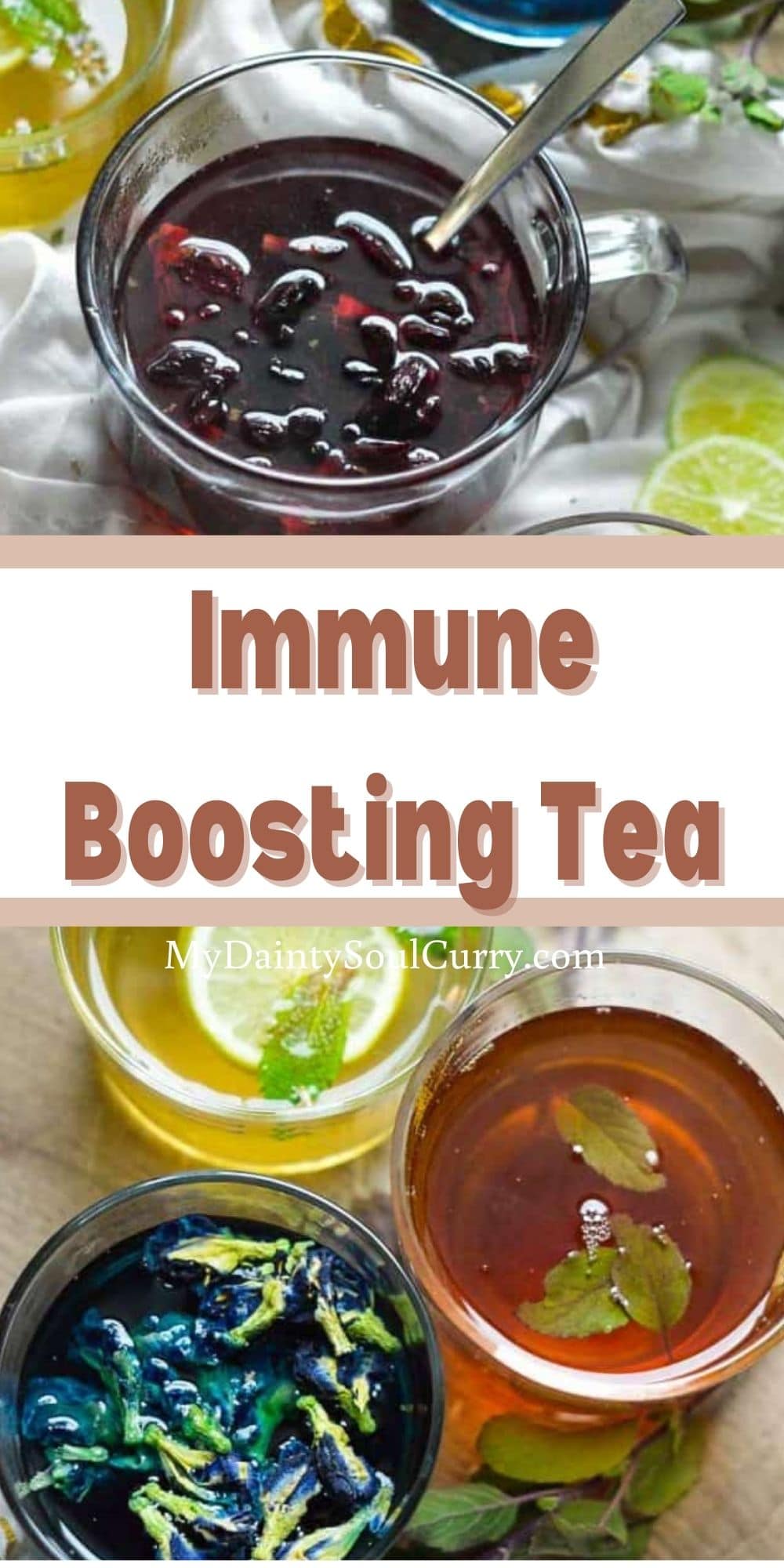 Immune Boosting Tea - My Dainty Soul Curry