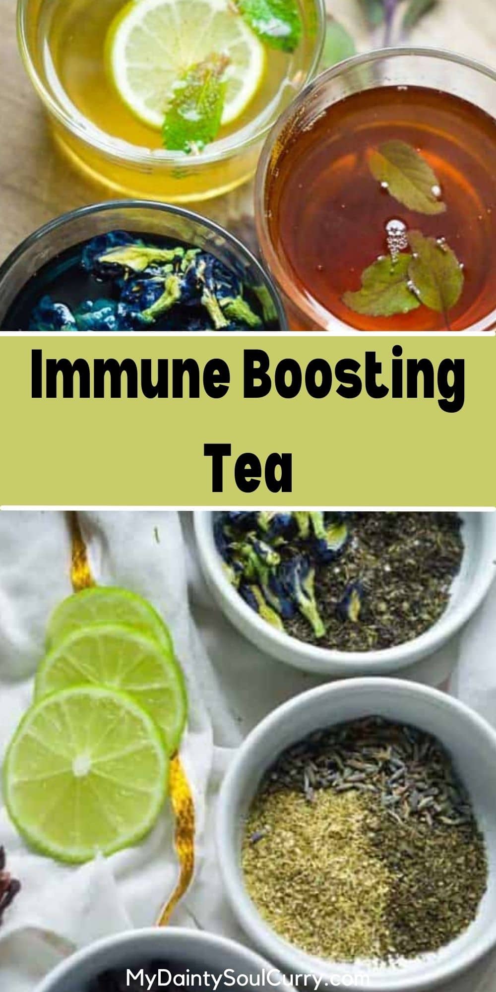 Immune Boosting Tea - My Dainty Soul Curry