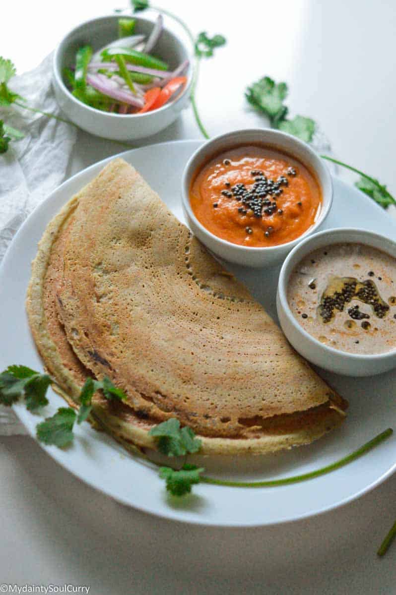 Mixed Dal Dosa - My Dainty Soul Curry