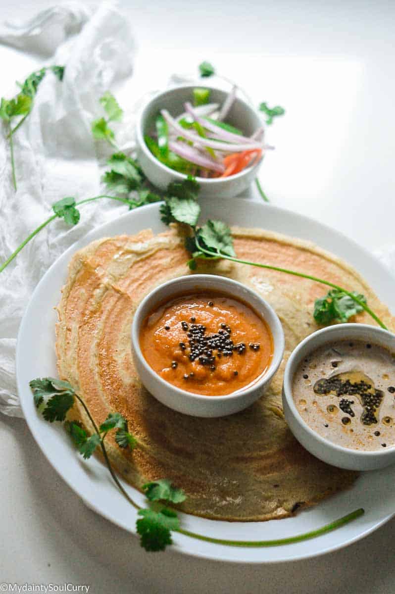Mixed Dal Dosa - My Dainty Soul Curry
