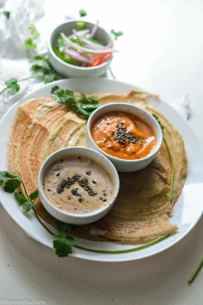 Mixed Dal Dosa - My Dainty Soul Curry