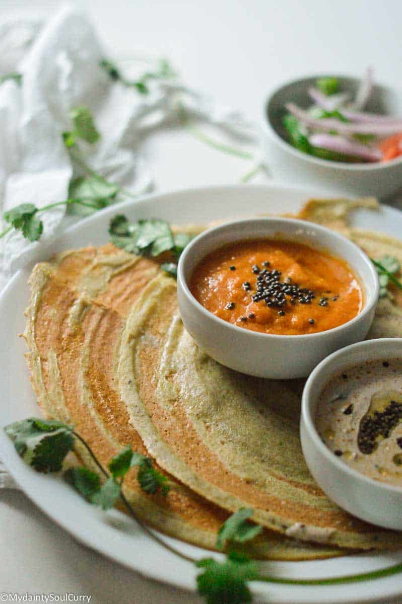Mixed Dal Dosa - My Dainty Soul Curry