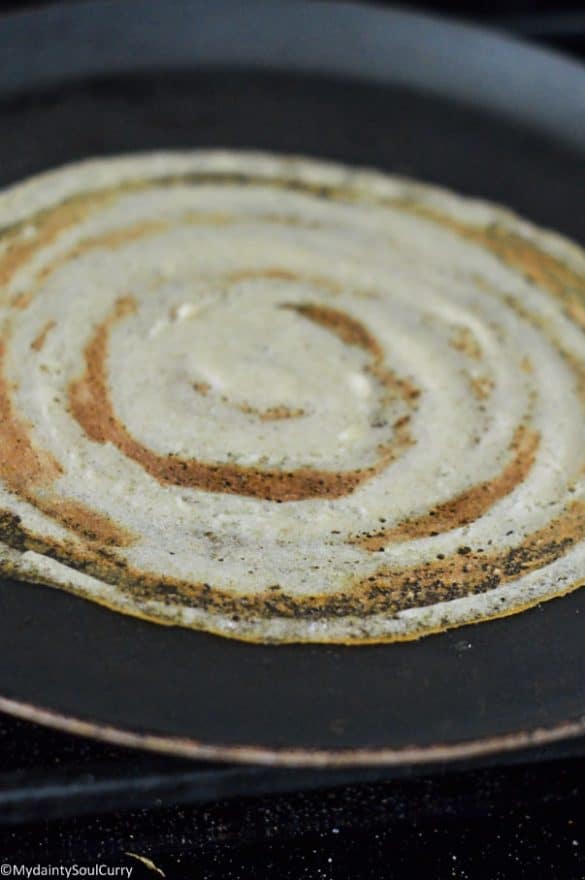 Mixed Dal Dosa - My Dainty Soul Curry