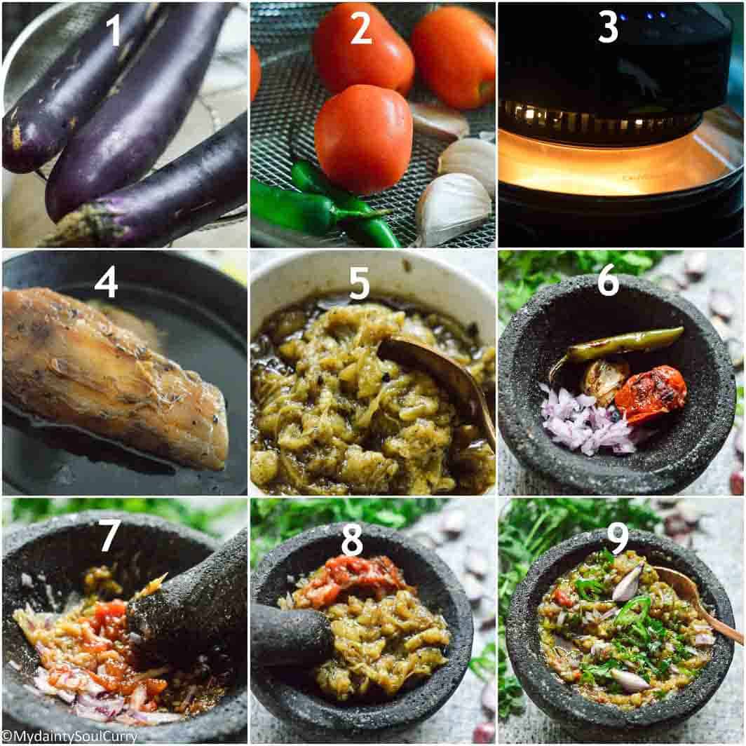 Baigan Choka {Trinidad Style} - My Dainty Soul Curry