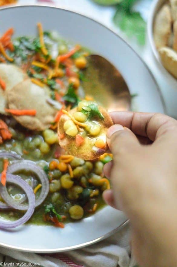 Masala Puri {Instant Pot} - My Dainty Soul Curry