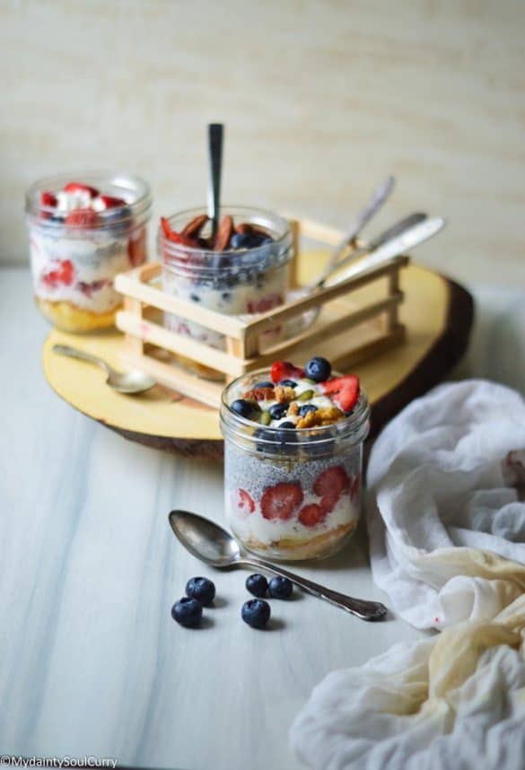 Cake Parfrait - My Dainty Soul Curry