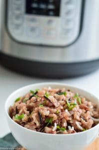 Instant Pot Wild Rice Blend - My Dainty Soul Curry
