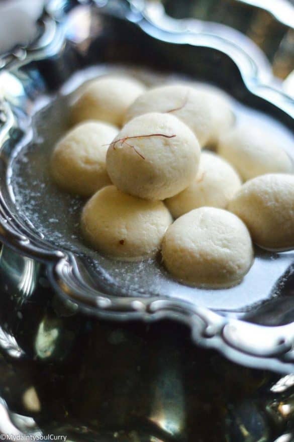 Instant Pot Rasgulla (+Keto) - My Dainty Soul Curry
