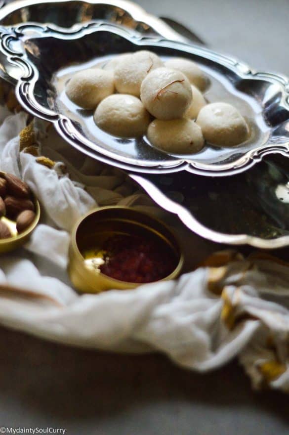 Instant Pot Rasgulla (+Keto) - My Dainty Soul Curry