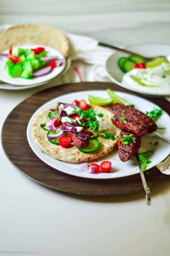 Vegan Gyro - My Dainty Soul Curry