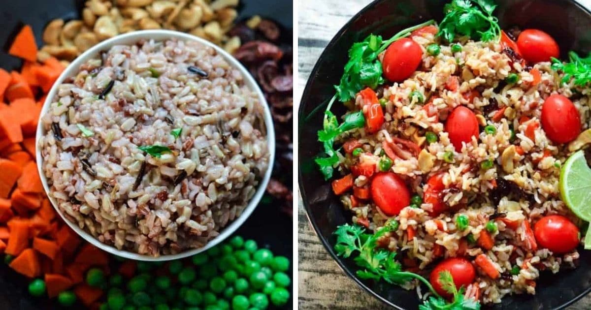 Wild Rice Pilaf Instant Pot - My Dainty Soul Curry