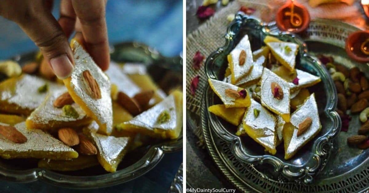 Mango Katli/Burfi - My Dainty Soul Curry