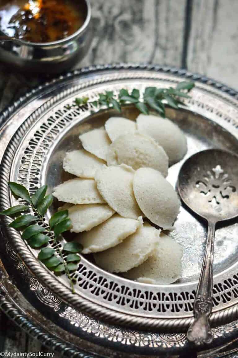 Instant Pot Idli - My Dainty Soul Curry