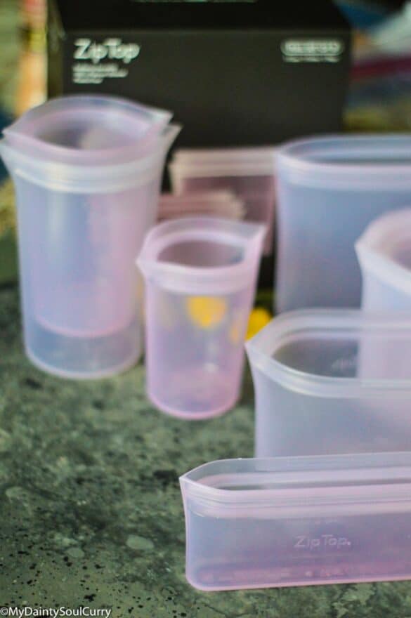 How To Use Zip Top Containers in Your Kitchen? - My Dainty Soul Curry