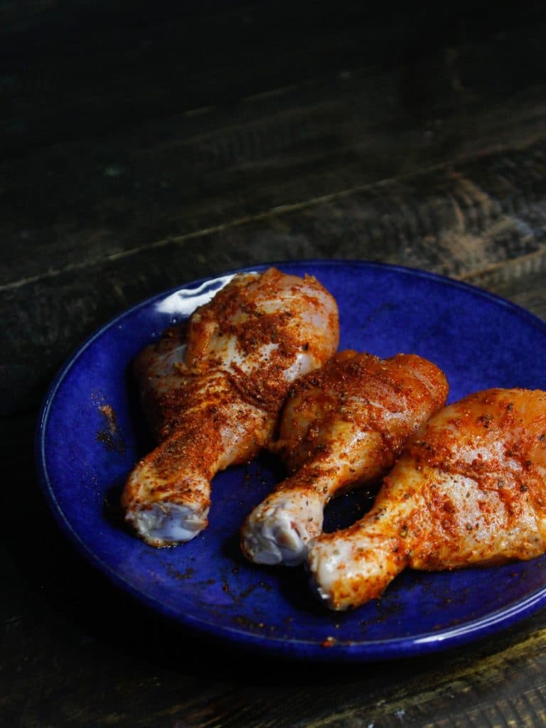 Spicy Fried Chicken Drumsticks - My Dainty Soul Curry
