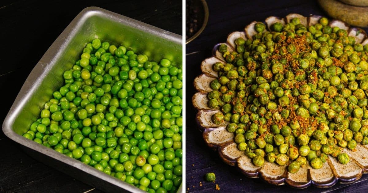 Air Fried Peas: A Healthy Snack - My Dainty Soul Curry