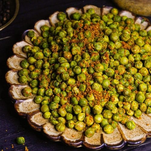 Air Fried Peas: A Healthy Snack - My Dainty Soul Curry